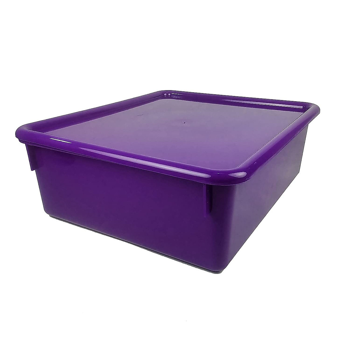 Romanoff, Purple Double Stowaway Tray with Lid