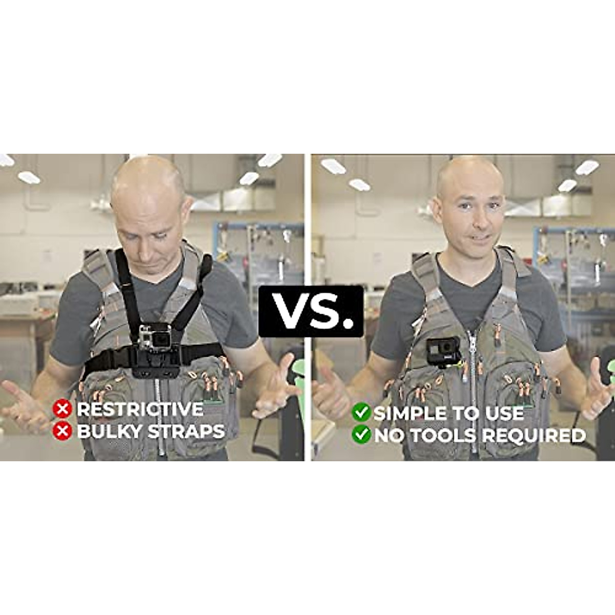 SNAP Mounts – Magnetic Action Camera Mount for GoPro Compatible with GoPro Hero, GoPro Max, DJI Osmo Action