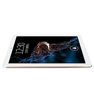 Akozon 10.1 Inch Tablet Gold 6GB RAM 128GB ROM Octa Core 2.5Ghz CPU 13MP Camera 8800mAh HD Tablet for Home Office 100240V US Plug Tablets (US Plug 100‑240V)