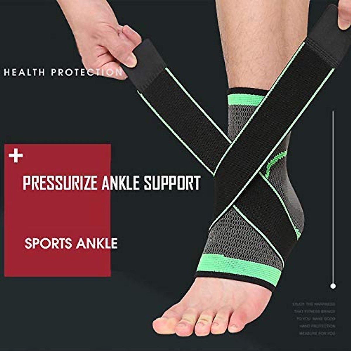 Dr A-Z Compression Foot Socks for Men & Women 2PCS - Sleeves Arch Support, Heel Spurs- Best Plantar Fasciitis Sleeves for Plantar Fasciitis Pain Relief, Heel Pain, & Treatment for Daily Use M-L - Pair