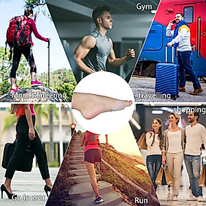 Metatarsal Pads 12 Pack Ball of Foot Cushions for Women and Men Soft Gel Foot Pads Pain Relief Forefoot Pad