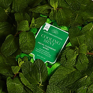 Body Prescriptions Makeup Remover Wipes - Bulk Pack, Gentle Cleansing Wipes for Easy Makeup Removal, Mint, Rosehip, Vitamin C, Lavender & Coconut