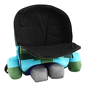 Minecraft Steve Youth Plush Character Backpack