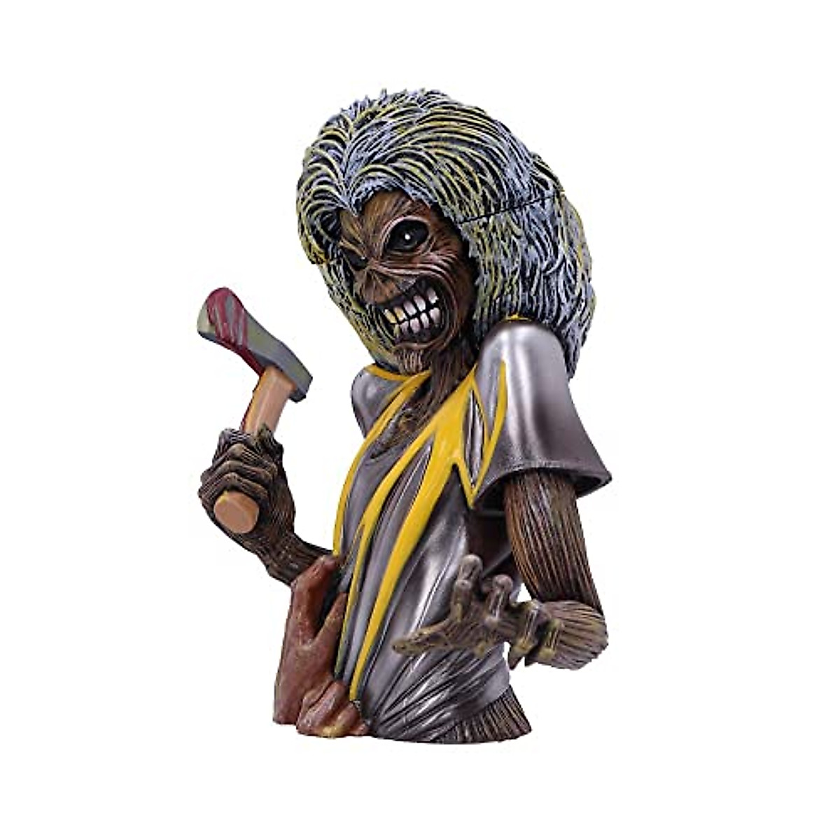 Nemesis Now Officially Licensed Iron Maiden Killers Bust Box (Small) Yellow, 16.5cm