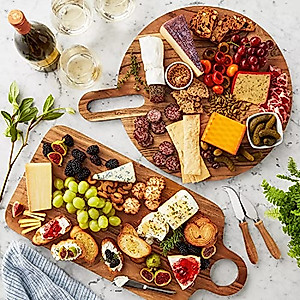 Member's Mark Acacia Wood Charcuterie Boards, Set of 2