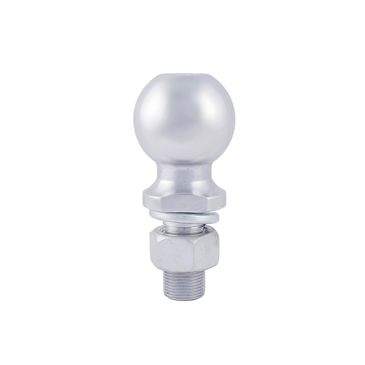 CURT 40067 Chrome Trailer Hitch Ball, 7,500 lbs, 2-5/16-Inch Diameter, 1 x 2-1/8-Inch Shank
