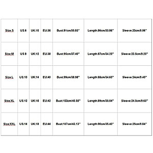 F_Gotal Women Summer Sundress Boho Plain Midi Dress High Waist Empire Lace Dress Hollow Out 3/4 Sleeve Swing Sundress