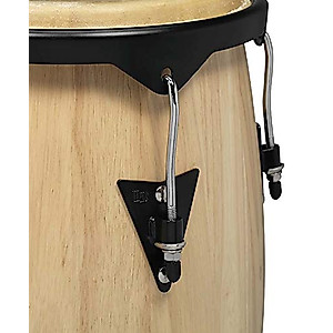 Latin Percussion LP City Wood Congas 10" & 11" Set - Natural Satin Finish