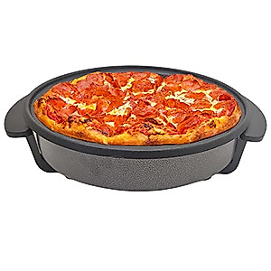 Electric Pizza Maker Pan Quesadilla Frittata Omelet Electric Nonstick 11 Inch With Adjustable Thermostat