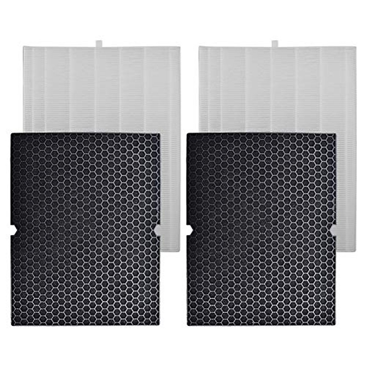 2-Sets Replacement Filter H Compatible with Winix 5500-2 Air Purifier,Compare to Part Winix 116130