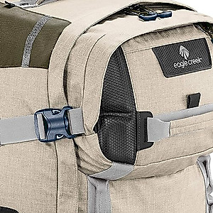 eagle creek ORV 2-Wheel Trunk 30 Ultra Durable Suitcases with Wheels, Expandable Wet/Dry Compartment, Compression Cargo Net, Natural Stone