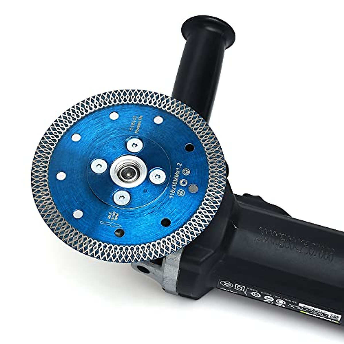 4.5" Tile Blade Super Thin Diamond Porcelain Blade with Flange for Cutting Porcelain Tile Stone