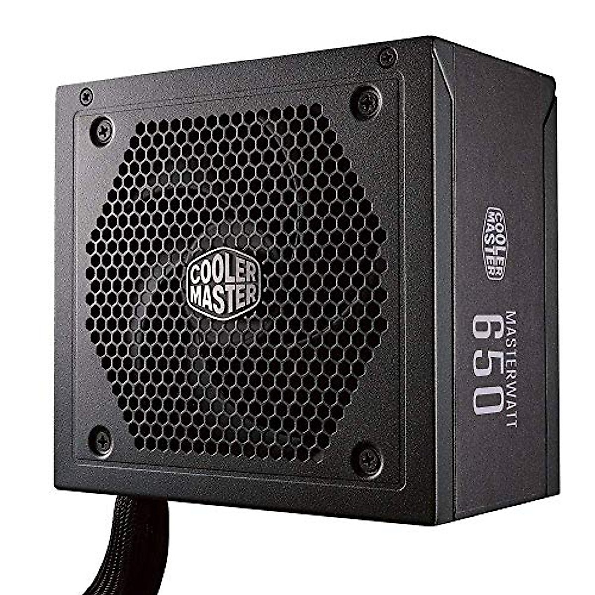 Cooler Master Watt 650 Watt Semifanless Modular Power Supply, 80 PLUS Bronze Certified Power Supply for Computers