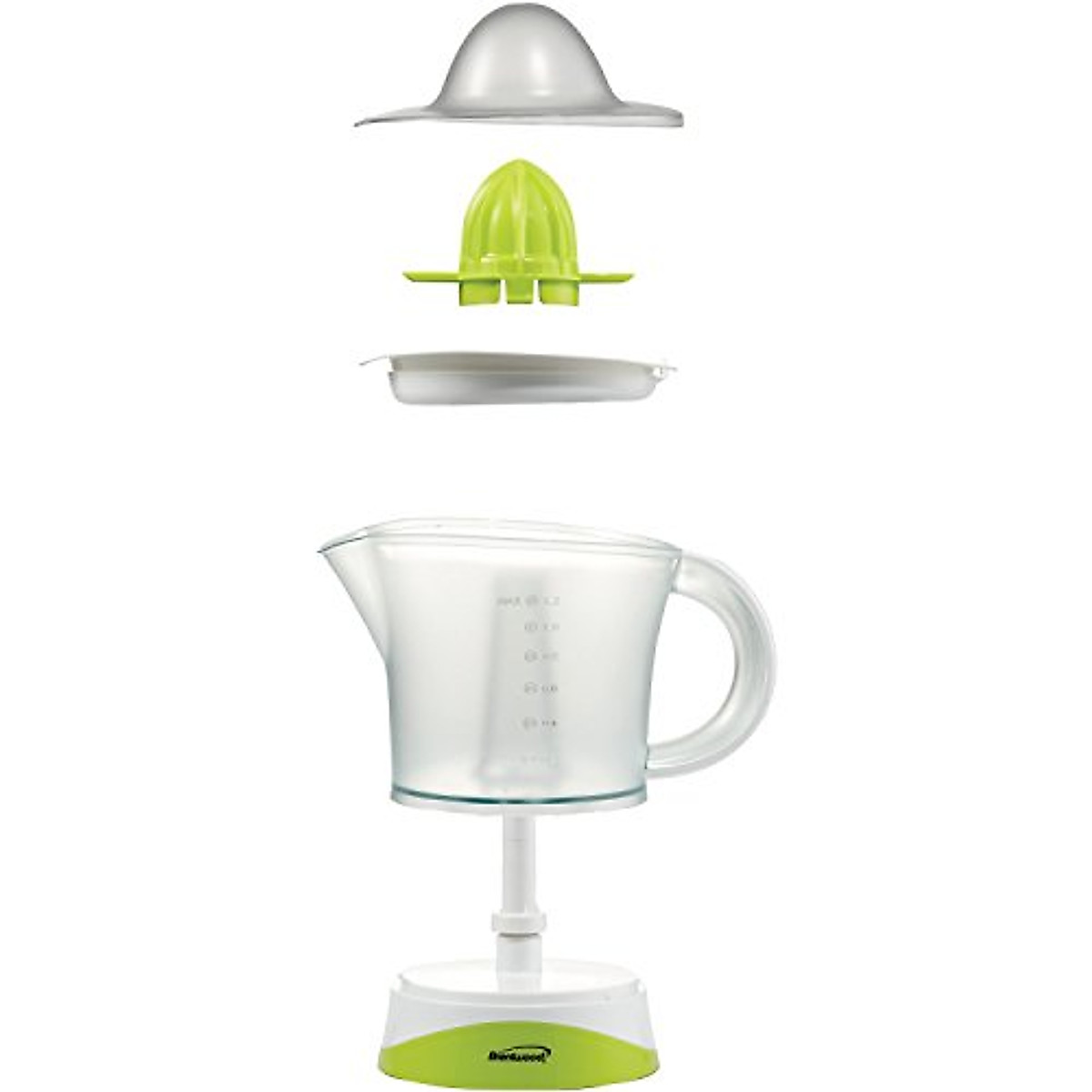 Brentwood J-17 40oz Electric Citrus Juicer, White