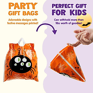 JOYIN 108 Pcs Halloween Drawstring Treat Bags with 9 Character Designs, Mini Halloween Goodie Gift Bags, Trick or Treat Candy Bags for Halloween Party Favor