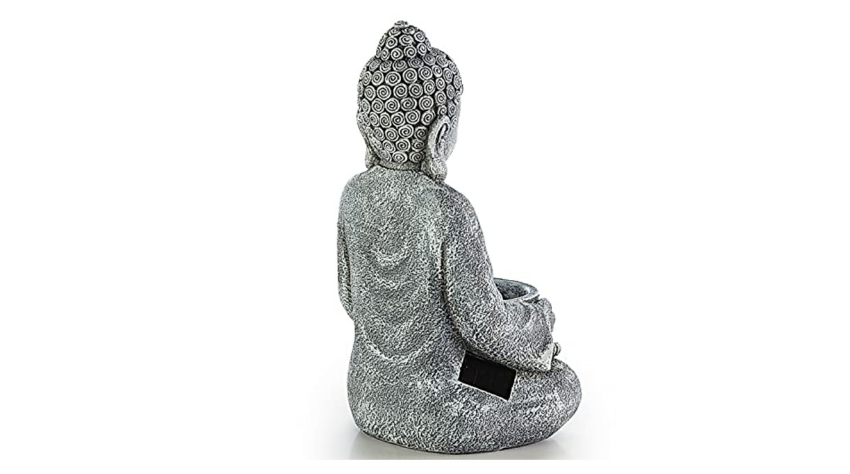 Zen Buddha Solar Garden Light - Tranquil Outdoor Decor