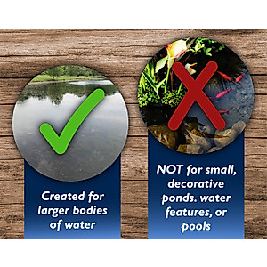 Tsunami DQ Aquatic Herbicide - Gallon - 37.3 Percent Diquat Dibromide - Concentrated Aquatic Weed Killer for Lakes and Ponds - Duckweed, Watermeal, Curly Leaf, Pondweed & Many More