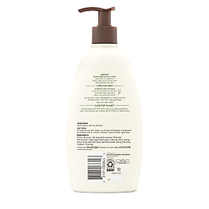 Aveeno Daily Moisturizing Body Lotion with Soothing Prebiotic Oat, Gentle Lotion Nourishes Dry Skin With Moisture, Paraben-, Dye- & Fragrance-Free, Non-Greasy & Non-Comedogenic, 18 fl. oz