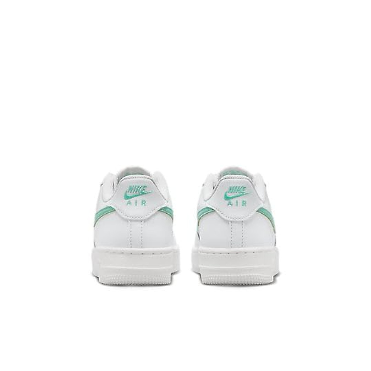 Nike Air Force 1 GS Summit White/Emerald Rise Size 5