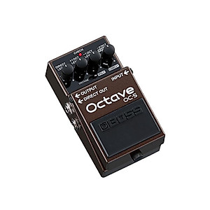 BOSS Oc-5 Octave Guitar And Bass Effect Pedal with Vintage And Poly Modes Plus 5-Year Warranty