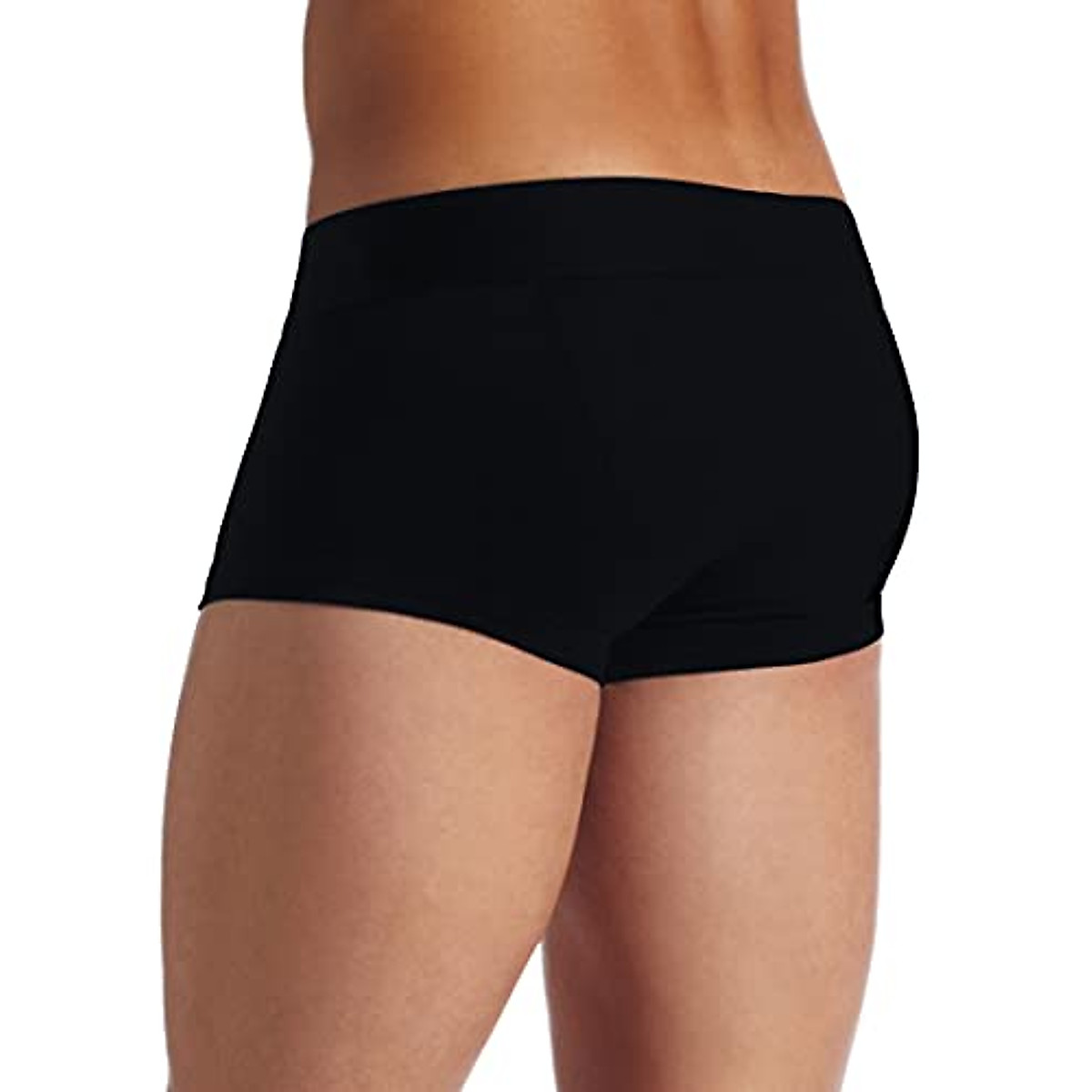 Emporio Armani Men's Cotton Stretch Trunk, Black, Medium