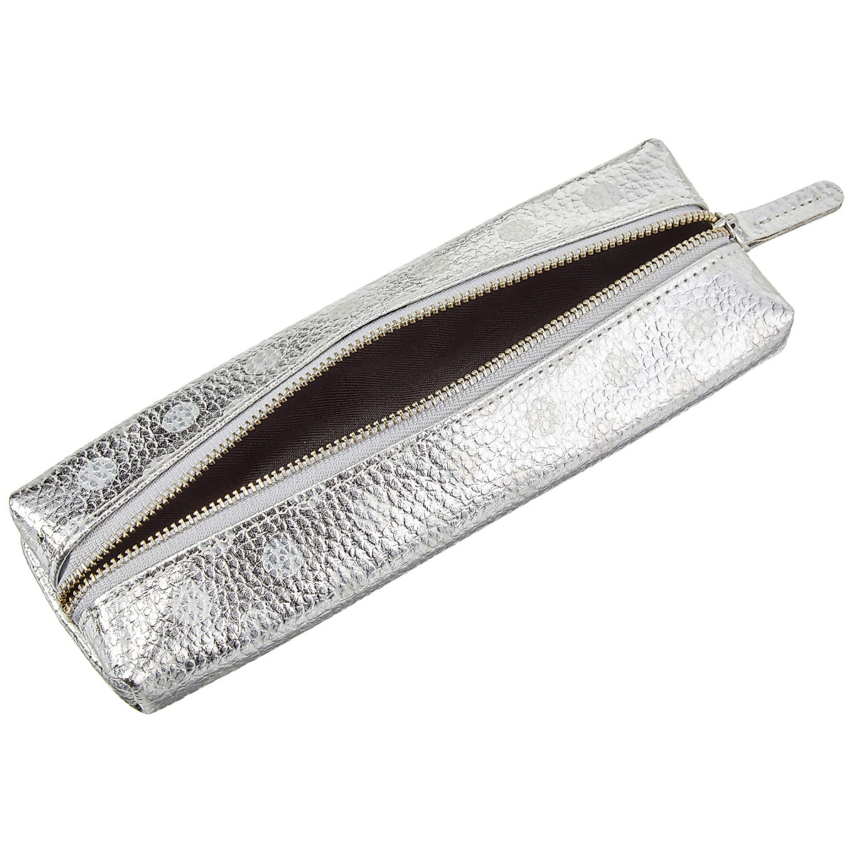 Laconic LSG07-200SV Pen Pouch, Dots, Silver