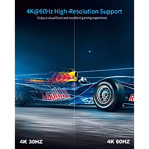 4K HDR HDMI Switch, Koopman 5 Ports 4K 60Hz HDMI 2.0 Switcher Selector with IR Remote, Supports Ultra HD Dolby Vision, High Speed (Max to 18.5Gbps), HDR10, HDCP 2.2 & 3D