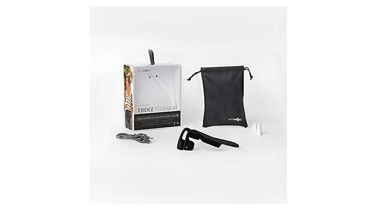 Aftershokz Titanium Open Ear Bone Conduction Headphones