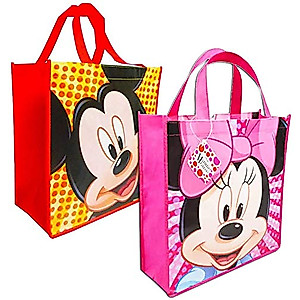 Disney Mickey and Minnie Mouse Reusable Tote Set