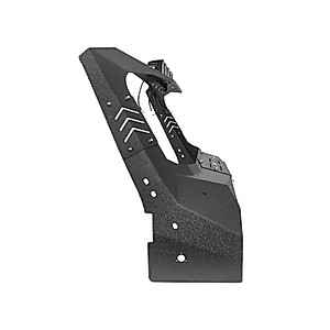 Hooke Road TJ Windshield Frame Cover Roof Sun Visor Cowl Body Armor w/LED Lights for Jeep Wrangler TJ 1997 1998 1999 2000 2001 2002 2003 2004 2005 2006