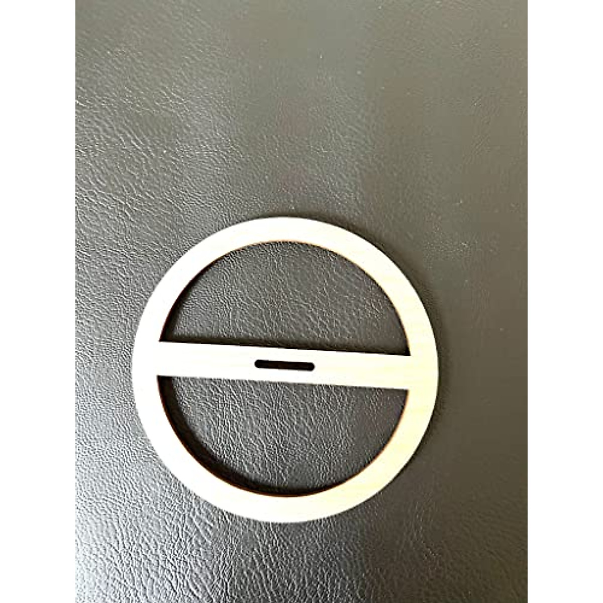 Wooden wick holder, Wick Centering Tool for Single Wooden Wick Candle, 1-Wooden Wick Stabilizer, Wooden Wick Holder, Wick Stabilizer for Candle Making (3.75")