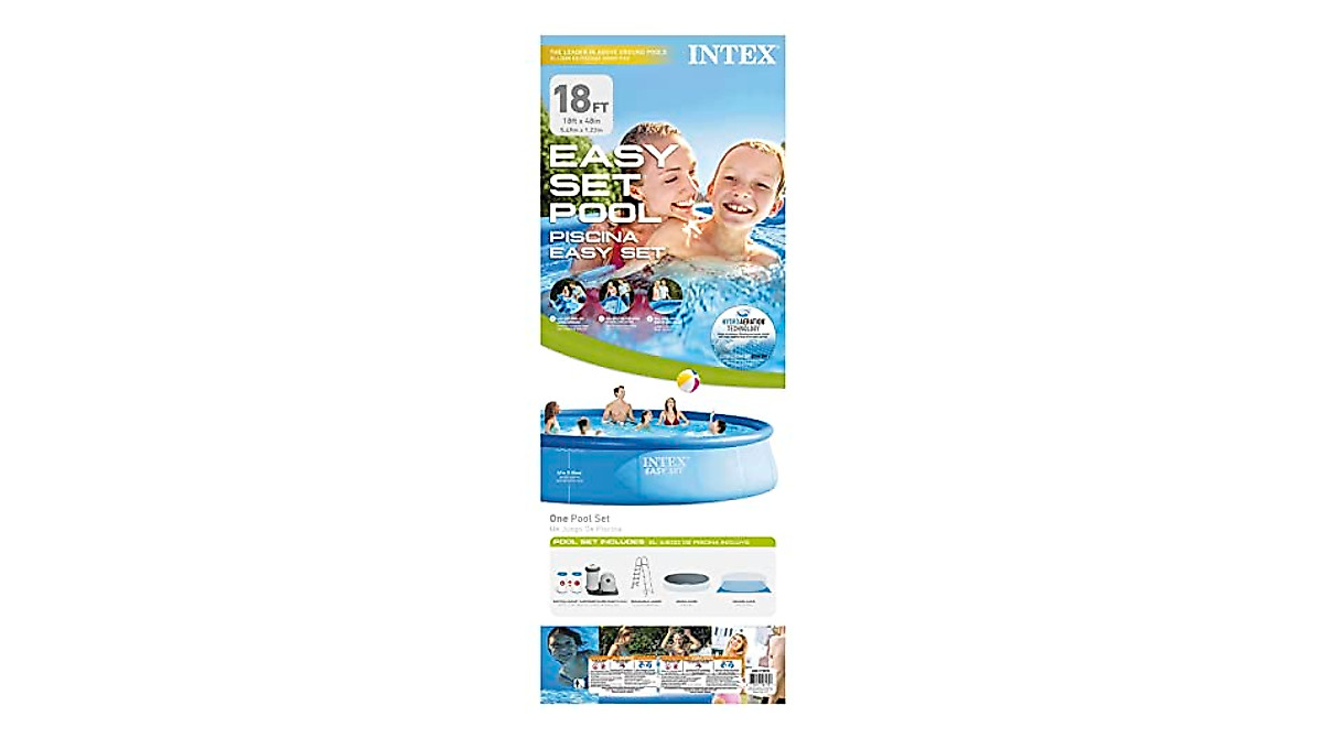 Intex 26175EH 18ft Easy Set Pool - Fun for Everyone