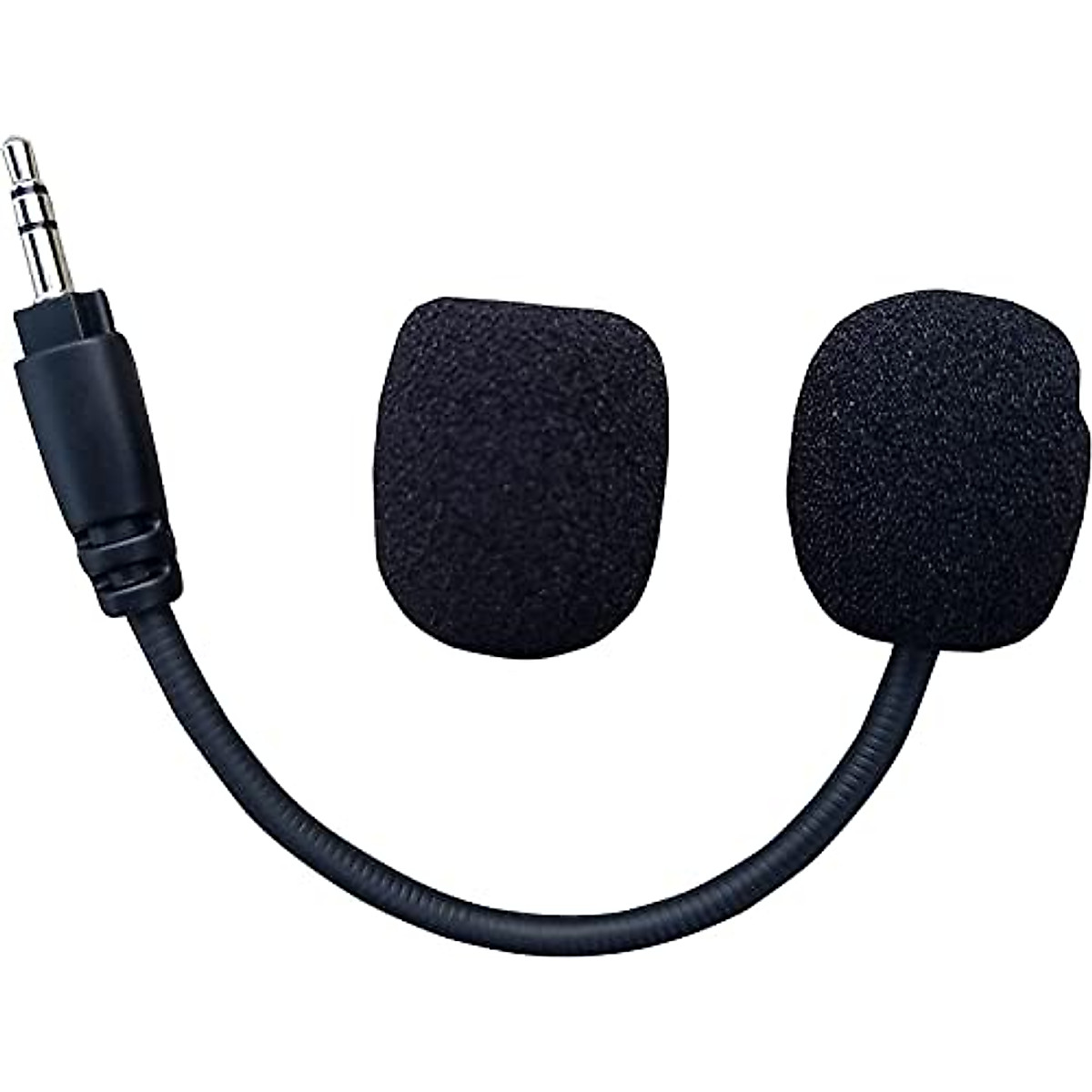 TNE 2 Pack HS35 Mic Replacement | 2X Detachable Game Microphone Boom for Corsair HS35 and HS45 PS4 Pro PS5 Xbox One X Computer PC Gaming Headsets 3.5mm Jack Noise Cancelling