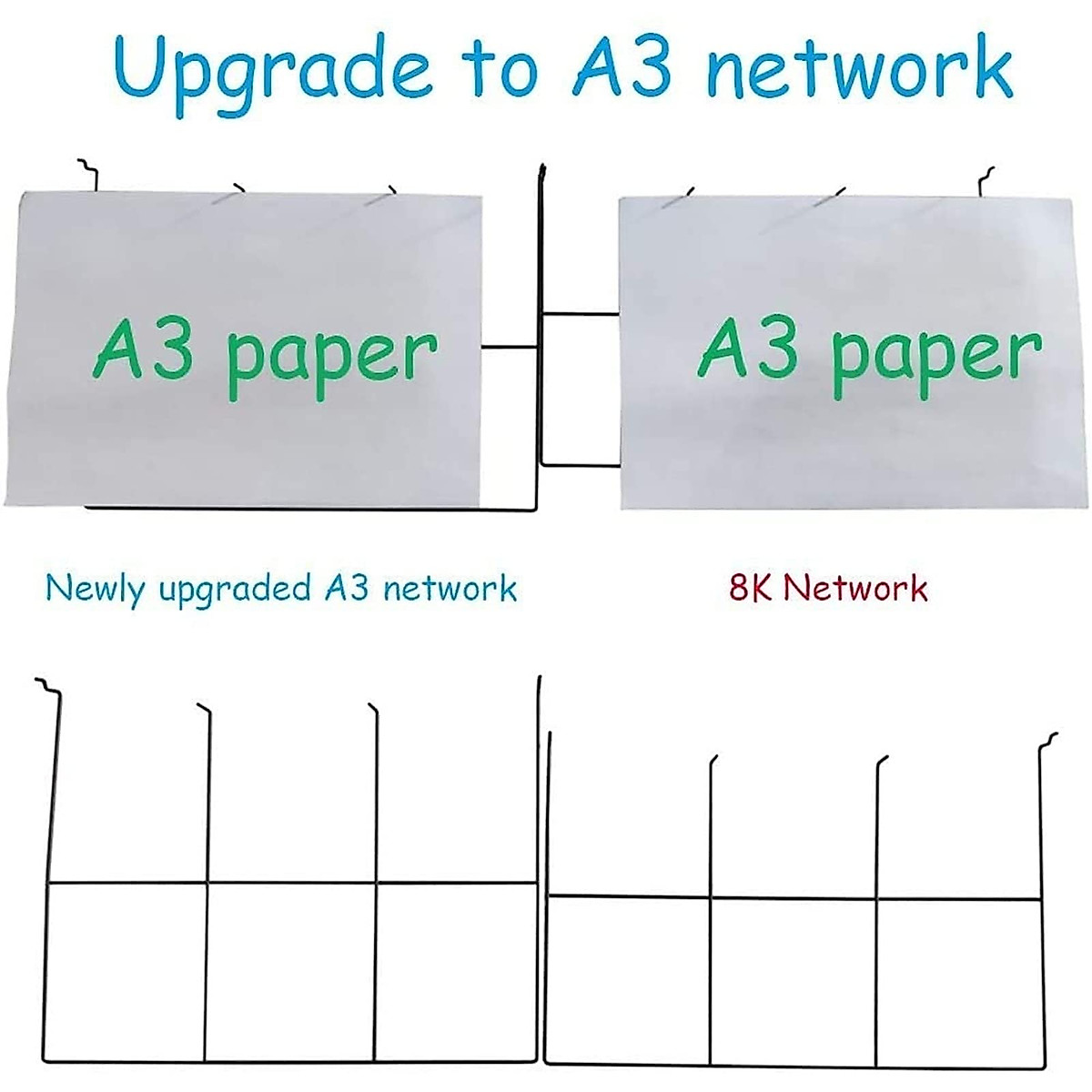 YSCMX Drying Rack, Mobile Classrooms Drying Rack with Wire Shelves for Works of Art Studios and Home Use, Black Powder Coated Finish, Drying & Print Racks (Color : 25-Layer)