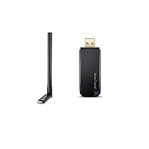 BrosTrend 1200Mbps USB WiFi Network Adapter for Laptop and BrosTrend 650Mbps Linux WiFi Adapter for Ubuntu, Mint, Kali, Debian, Kubuntu