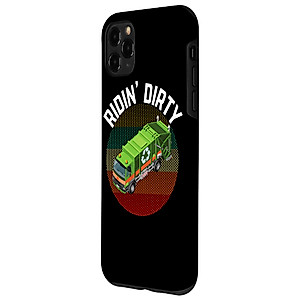 iPhone 11 Pro Max Riding Dirty Garbage Truck Recycling Trash Rubbish Recycle Case