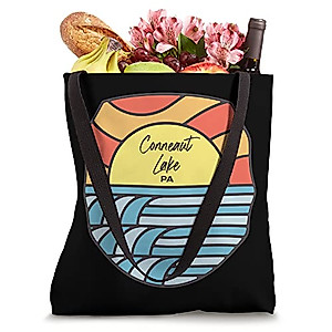 Conneaut Lake Pennsylvania PA Sunset Souvenir Tote Bag