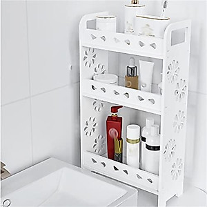 Corner Narrow Countertop Cosmetic Shelf Washstand Shelf Toilet Toilet Desktop Multi-Layer Storage Cabinet