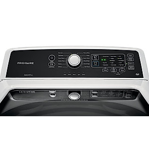 Frigidaire FFTW4120SW 4.1 cu. ft. High Efficiency Top Load Washer, 12 wash cycles, Quick Wash, Delicate, Hand Wash, Active Wear, Heavy Duty, Stainless Steel Drum, in White