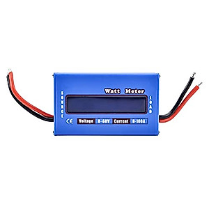 FPVDrone RC Watt Meter DC 60V/100A Digital LCD Balance Voltage Battery Power Analyzer Wattmeter Tester Checker Watt Volt Amp Meter