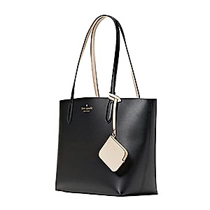 Kate Spade Ava Reversible Leather Tote (Black)