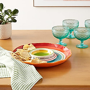 Certified International Mariachi Chip and Dip Serving Set, 13.5", Multicolor