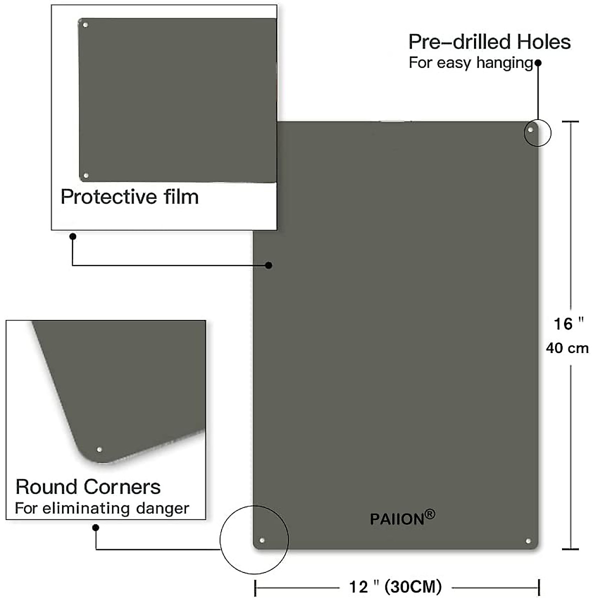 PAIION Chicken Knowledge Metal Tin Sign Chicken Breeds of The World Infographics Poster for Club Cafe Bar Home Kitchen Wall Decorations 16x12 Inch