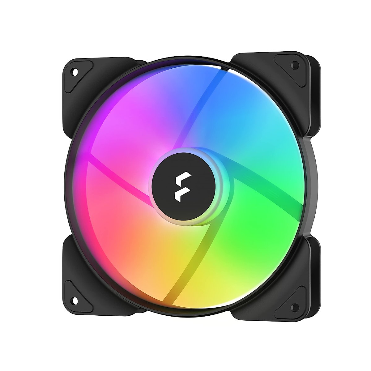 Fractal Design Aspect 14 RGB 140 mm PWM Wide 500-1700 RPM Range Black Frame Computer Fan