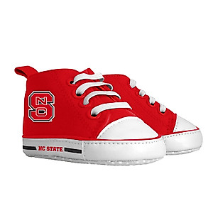 Baby Fanatic Ncaa Legacy Infant PRE-Walker Hightops, North Carolina State Wolfpack, for Ages 0 To 6 Months