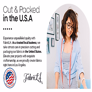 FabricLA | Glitter Felt Fabric | Glitter Fabric | Felt Fabric by The Yard | Sparkling Shimmery Felt Fabric | 36X60 Inch Wide | White