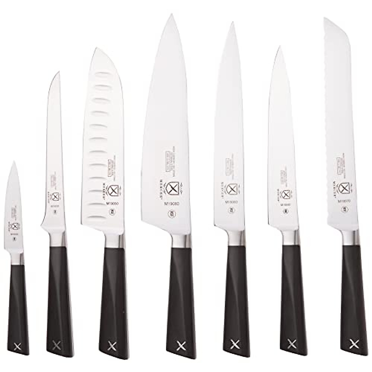 Mercer Culinary Züm 8-Piece Magnetic Board Knife Set, 14 1/8 x 10 1/4, Stainless Steel