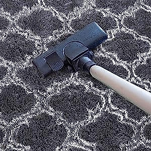 Poboton 2X3 Grey Carpet for Living Room Soft Luxury Bedroom Large Fluffy Plush Area Rug Shaggy Big Comfy Carpet