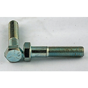 7/16-20 x 5-1/2 Fine Thread Hex Head Bolt Grade 5 UNF Zinc 7 Pack