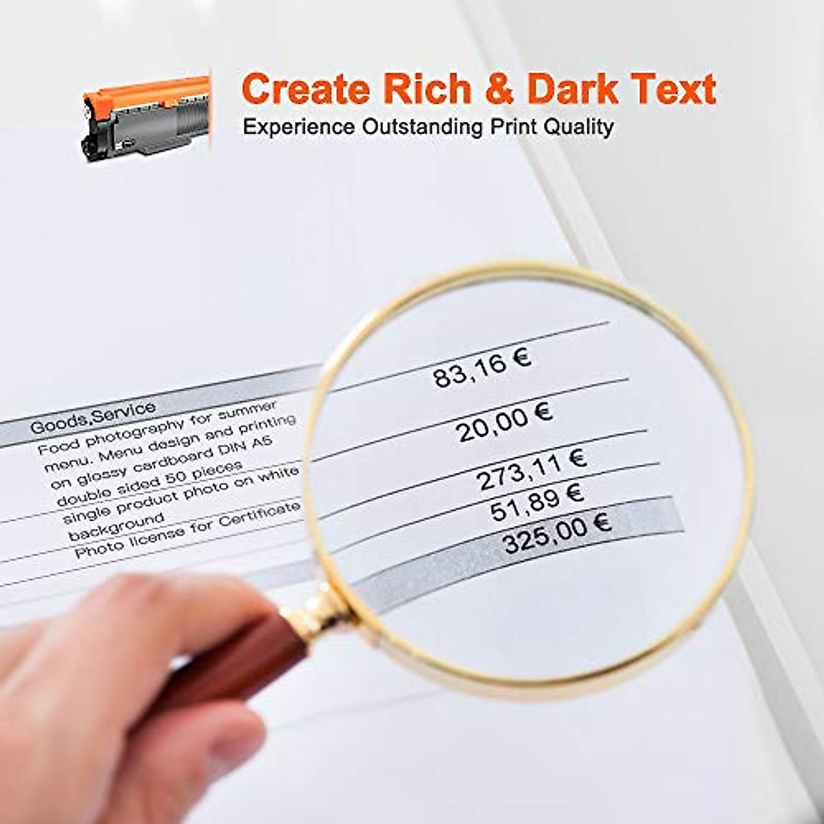 ejet TN660 TN-660 TN630 TN-630 Higher Yield Compatible TN660 Toner Cartridge Replacement for Brother TN-660 TN630 for HL-L2340DW HL-L2300D HL-L2380DW MFC-L2700DW L2740DW MFC-L2720DW Printer,4Black